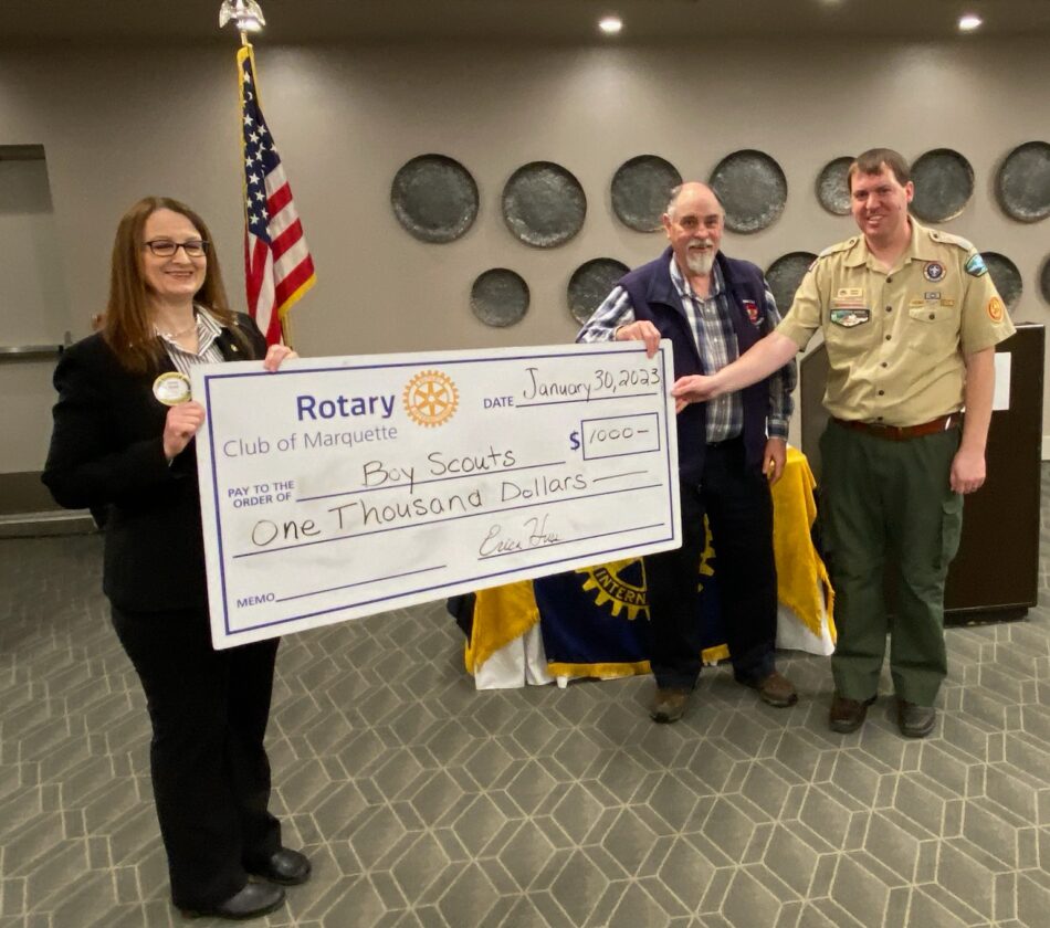 Rotary helps Scouts | News, Sports, Jobs - The Mining Journal